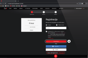 Kupono aktyvavimas - Go3 pagalba